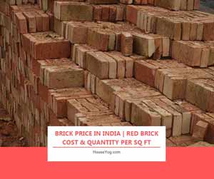 Brick Price in India 2026 | Red & Fly Ash Brick Cost per Sq Ft